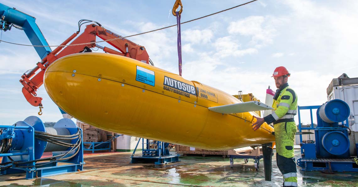 European research institute to acquire NOC autonomous underwater ...